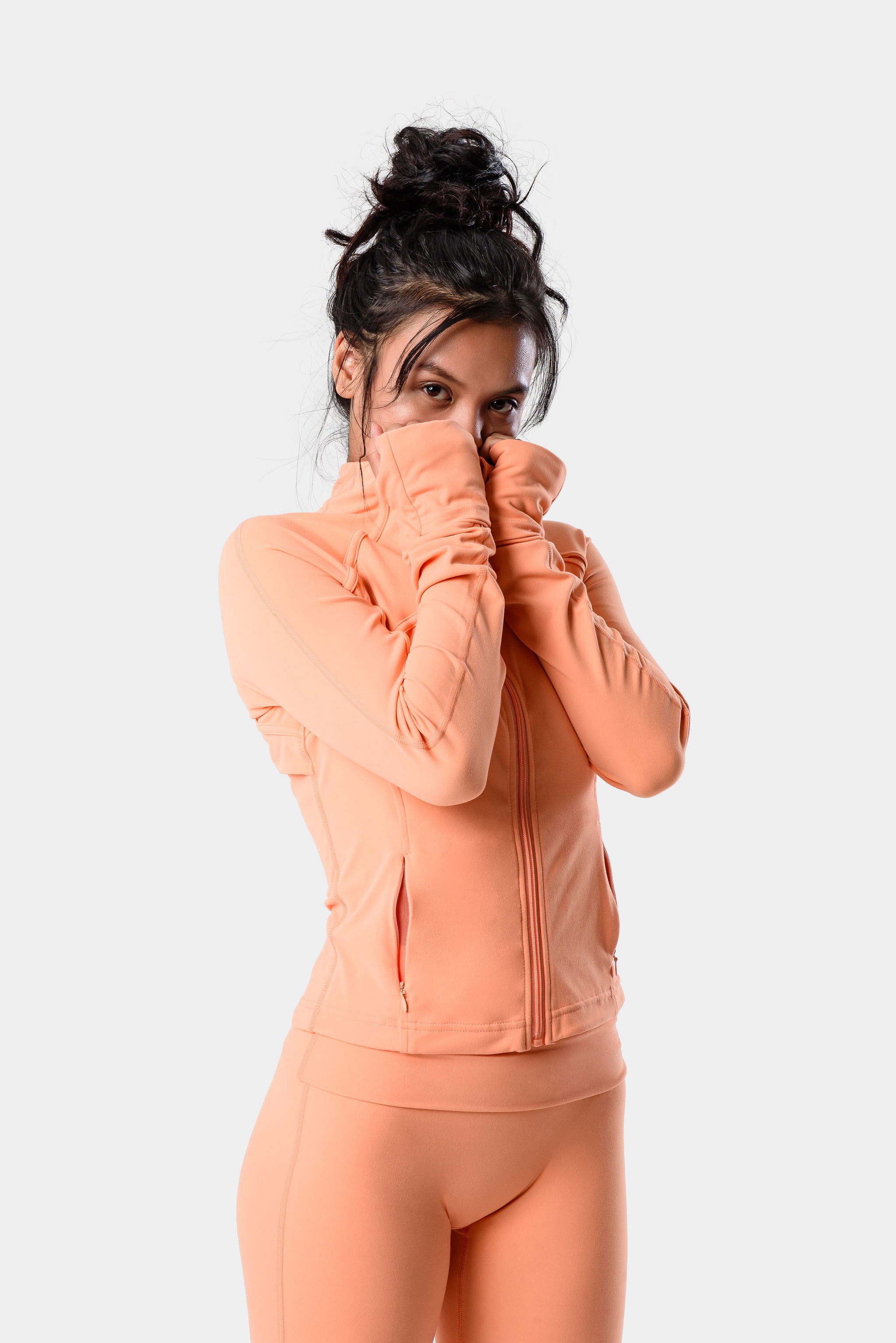 Kamo Fitness Serenity Nyla Jacket Orange
