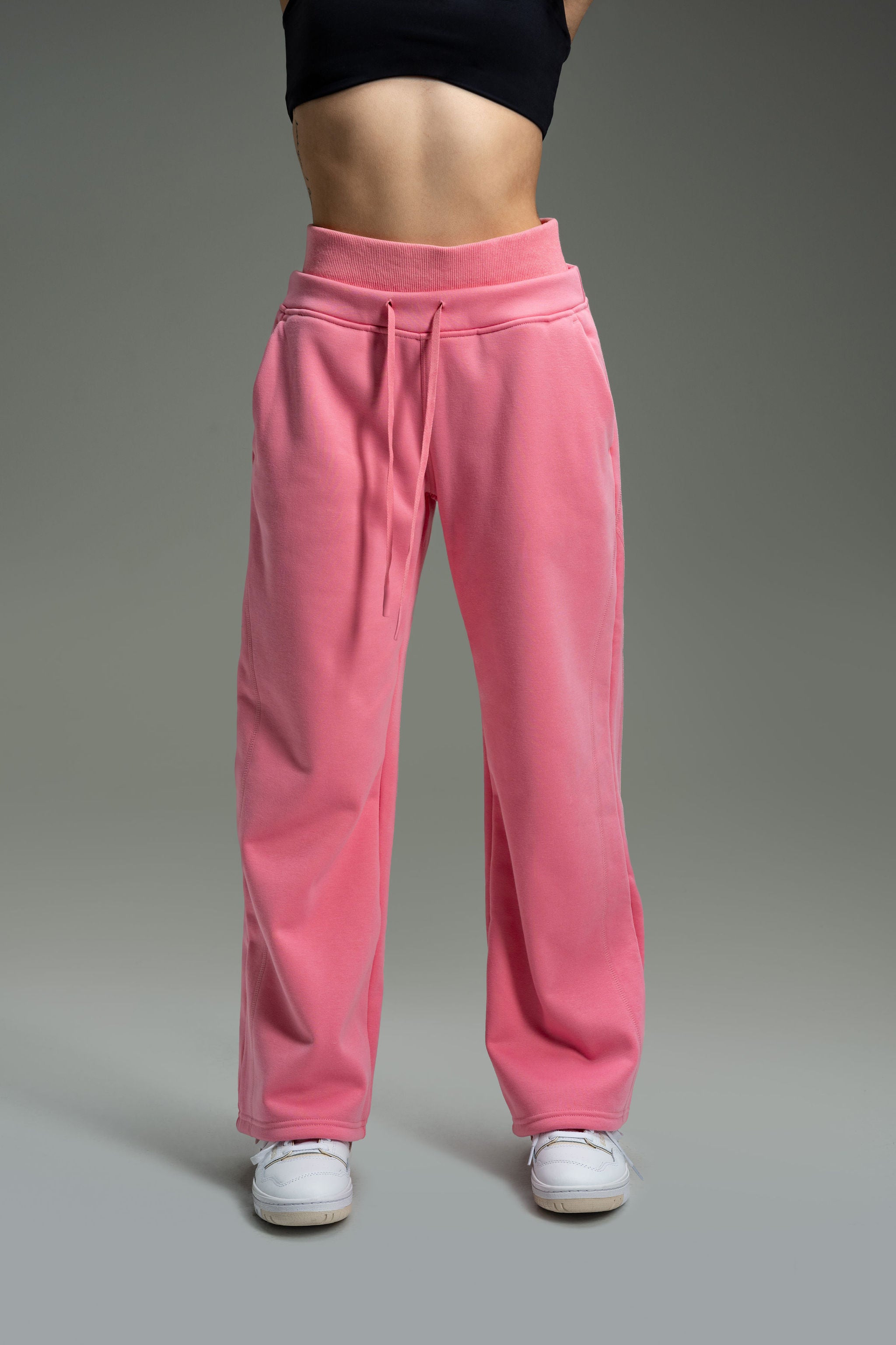 CozyTec Wide Leg Sweatpants 30" - Soft Rose – Kamo Fitness